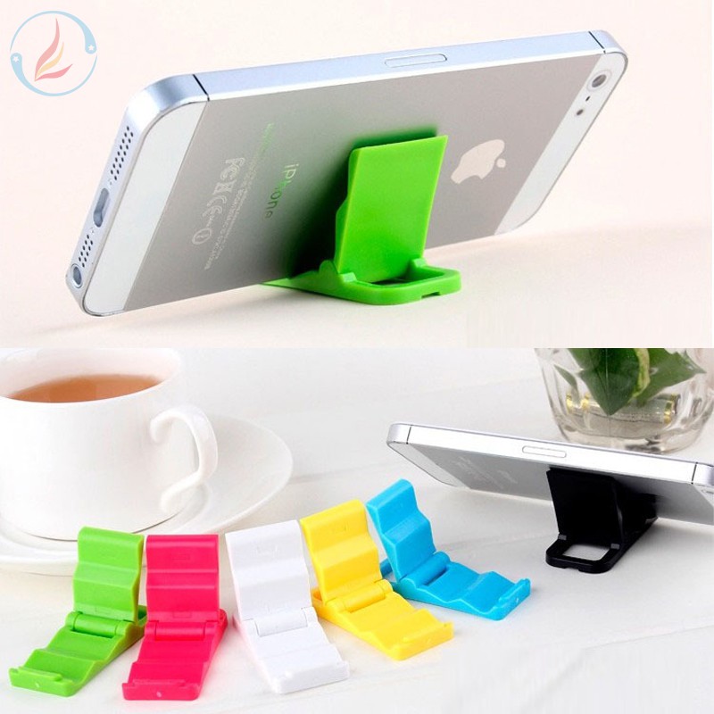 🔥【Ready Stock】🔥 Mini phone holder folding L-shaped plastic phone holder ...