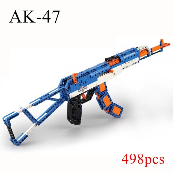 Cada Compatible with Lego Weapon Series Gun Model AK-47 Building Blocks ...