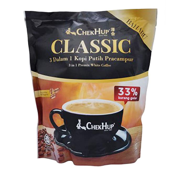 Chek Hup 3 In 1 Colombian Classic White Coffee | Shopee Malaysia