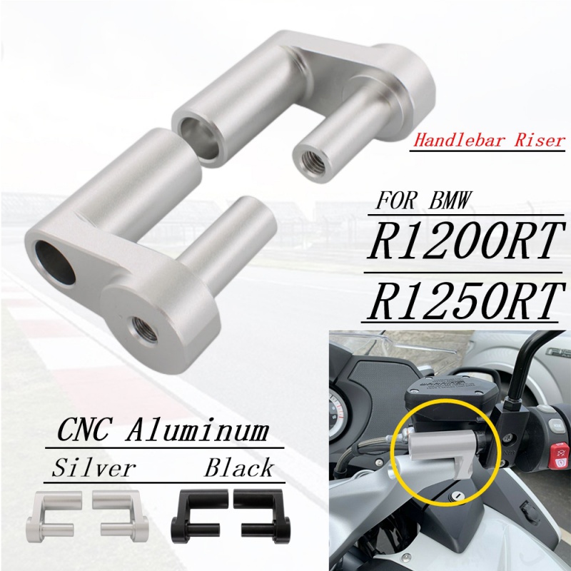 Motorcycle 1.625"Adjustable Handlebar Riser Kit For BMW R1200RT R1200 ...