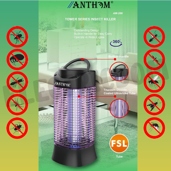 Designer/Anthem Insect Killer Tower DF-28(Big)/DF-18A(Medium) 2 in 1 ...