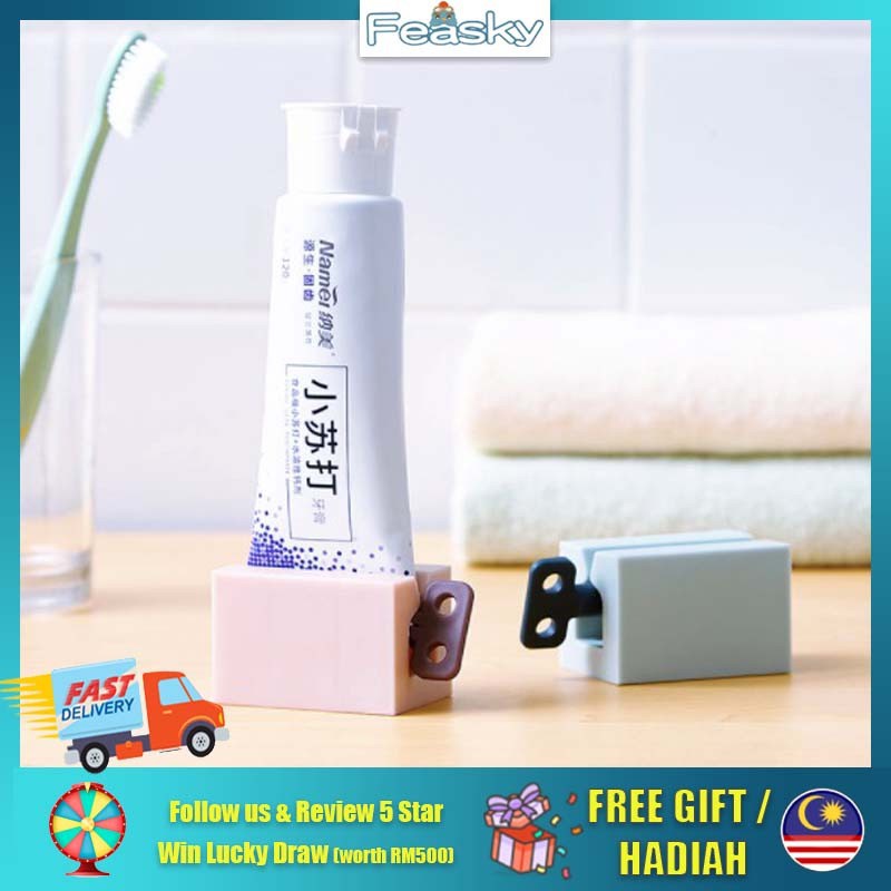 Toothpaste Squeezer Multifunction Portable Rotatable Toothpaste ...