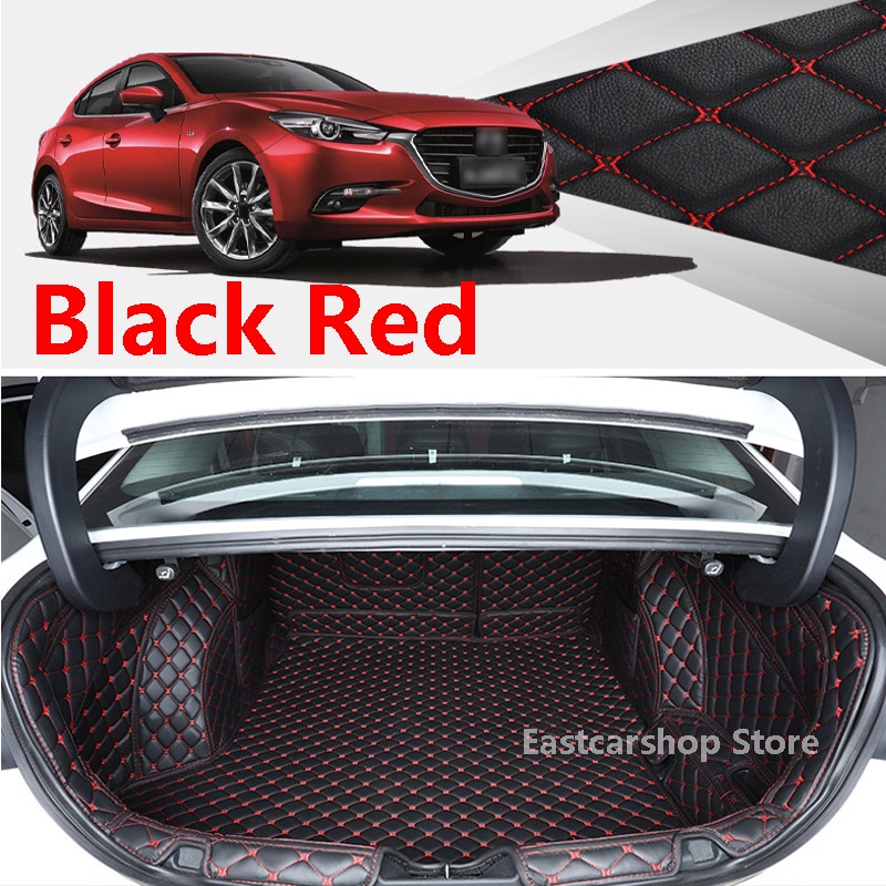 For Mazda 3 Axela 2022 2021 2020 2019 Car All Inclusive Rear Trunk Mat Cargo Boot Liner Tray ...