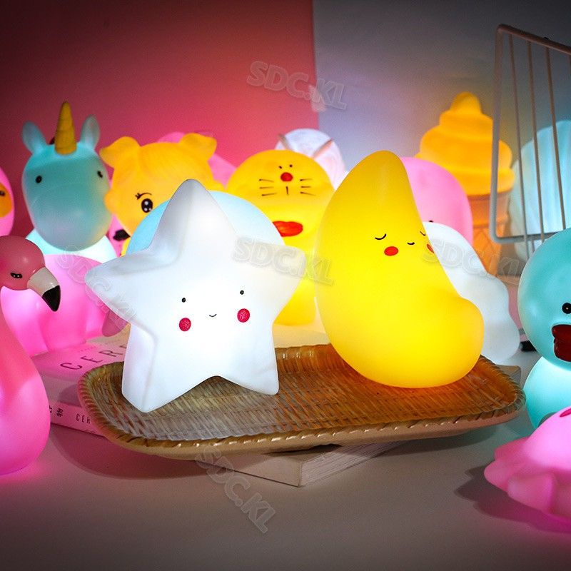 Bedtime LED Light Moon Star Type | Shopee Malaysia