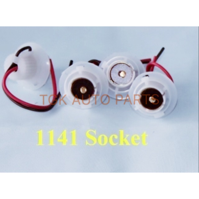 1141 CAR LIGHT BULB WIRE SOCKET ONLY (1KAKI BULB SOCKET) | Shopee Malaysia