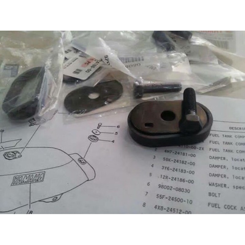 Skru Washer Getah Tank Rxz Original Japan | Shopee Malaysia