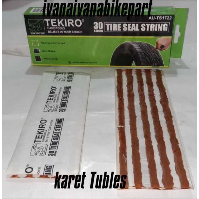 Tekiro TUBLES Rubber (TIRE SEAL STRING) | Shopee Malaysia