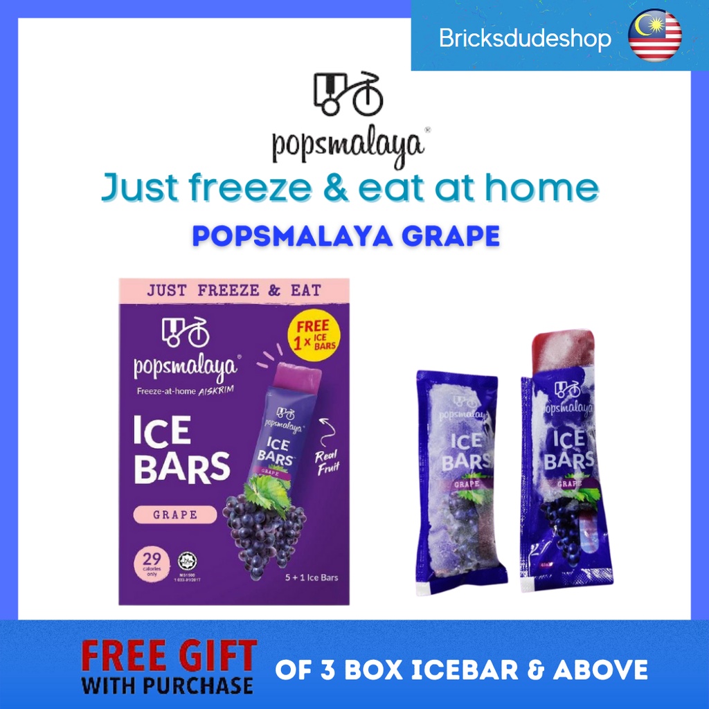 Aiskrim Pops Malaya Ice bar Grape RM10 Ice Bar Pop Malaya ice cream jus ...