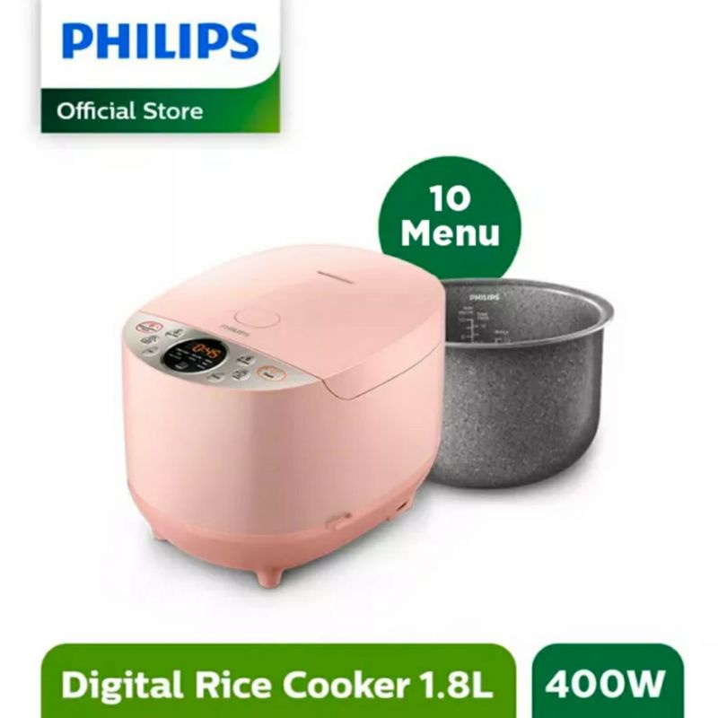 HIJAU PUTIH Rice Cooker Philips HD 4515/33 - White HD 4515/85 - Green ...