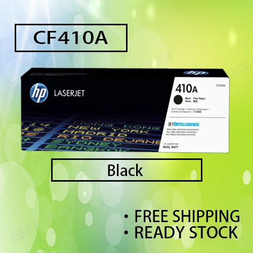 HP 410A Black Original LaserJet Toner Cartridge CF410A/CF411A/CF412A/CF413A | Shopee Malaysia