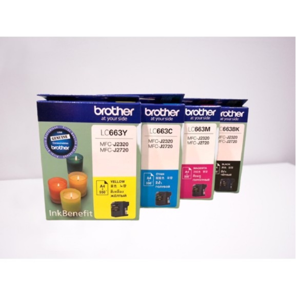 BROTHER INK LC663 - FOR MFC-J2320 & MFC-J2720 | Shopee Malaysia