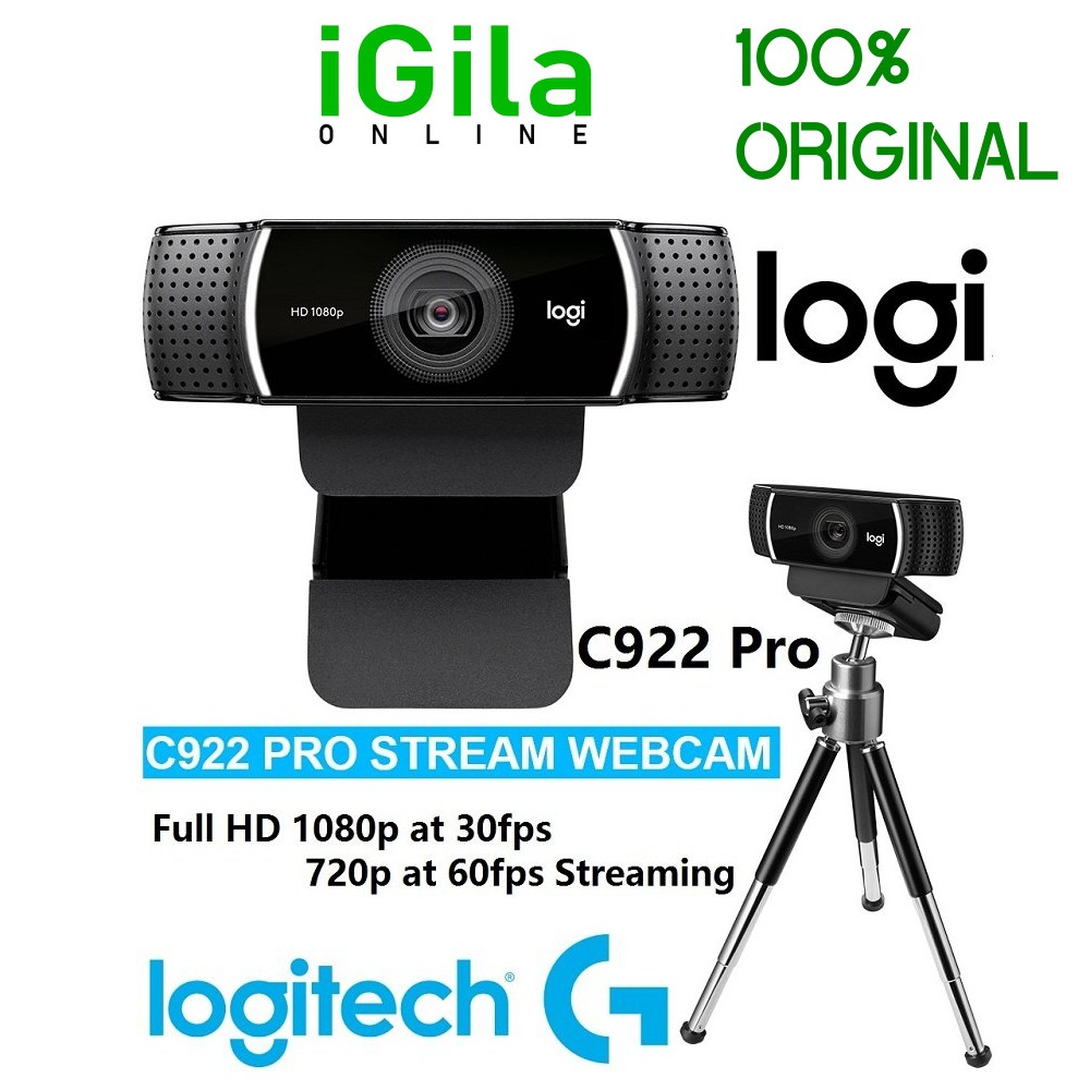LOGITECH C922 PRO / C270/C505/C925E STREAM WEBCAM (FULL WARRANTY BY ...