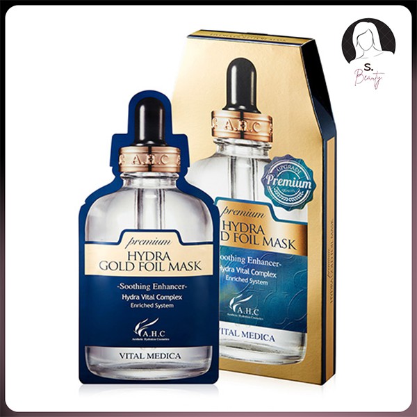 AHC Premium Hydra Gold Foil Mask (25g x 5pcs) | Shopee Malaysia