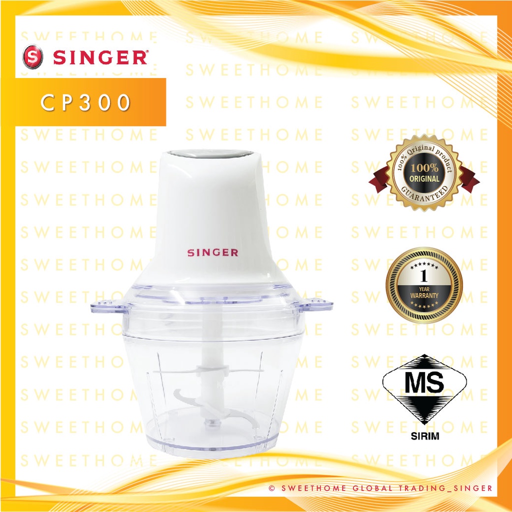 Singer CP300 1.0L Chopper | Shopee Malaysia