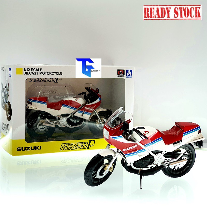 Aoshima Suzuki RG250 Gamma 1/12 Scale Diecast Motorcycle - Original | Shopee Malaysia