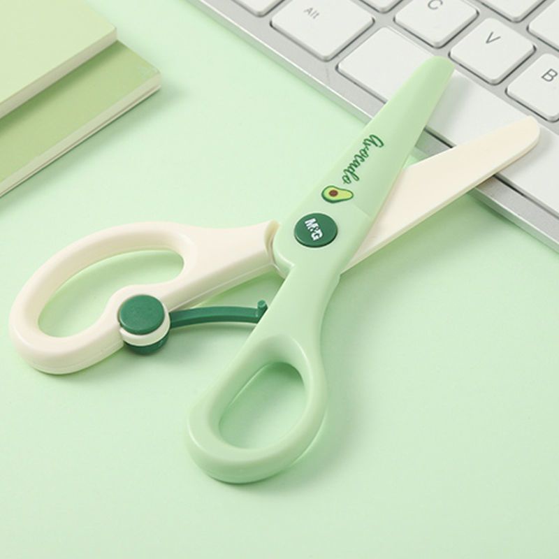 Pre-School Kids Limited Edition Avocado Cute Safety Scissors ...