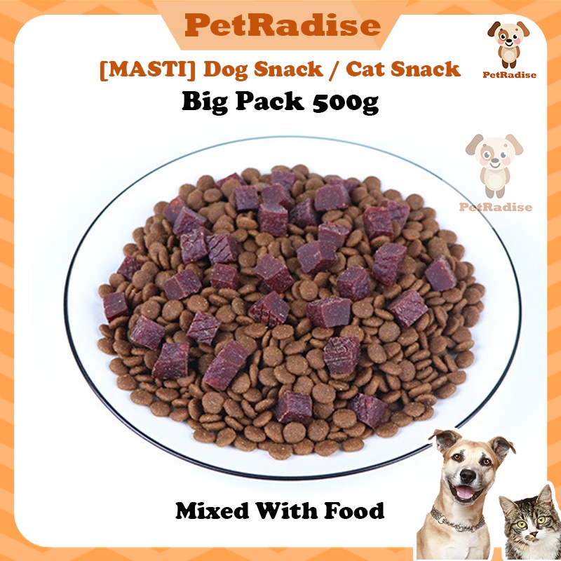 MASTI 500g Dog Snack Food Cat Snack Dog Treats Dog Snacks Dog Treat ...