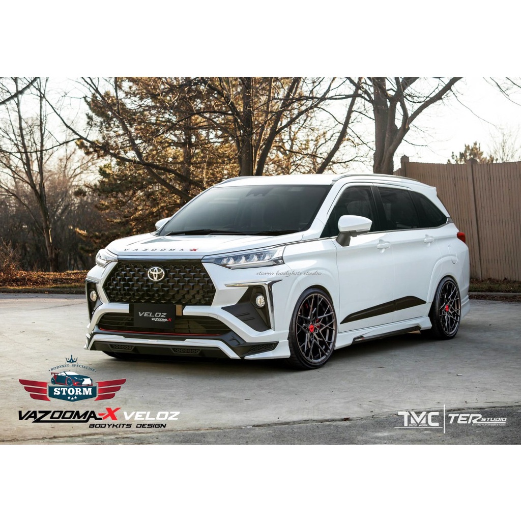TOYOTA VELOZ 2022 ( VAZOOMA X ) BODYKITS WITH 2K COLOR PAINT - ABS ...