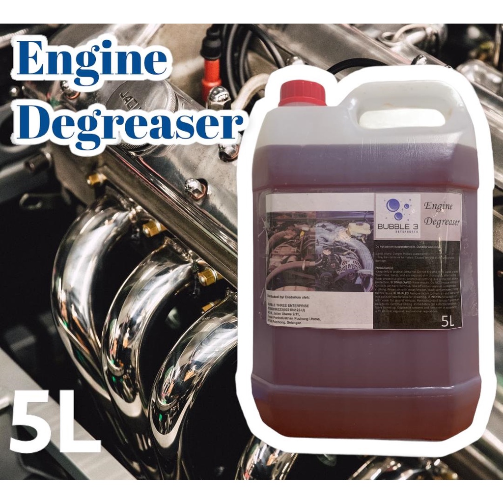 BUBBLE 3 Engine Degreaser 5L | Shopee Malaysia
