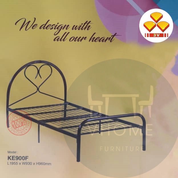 HOT SELLING 3V FOLDABLE SINGLE BED / SINGLE BED FRAME / KATIL BESI ...