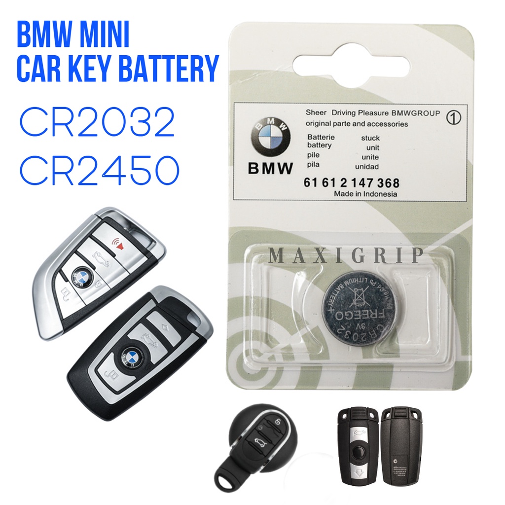 BMW MINI COOPER CR2032 CR2450 ORI car key battery car remote control ...