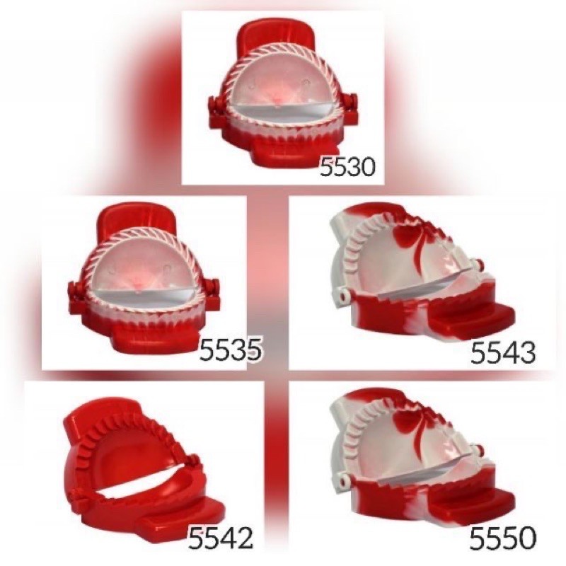 🚚NCI🏆Curry Puff Mould Dumpling Mold Maker Dough Press Acuan Karipap ...