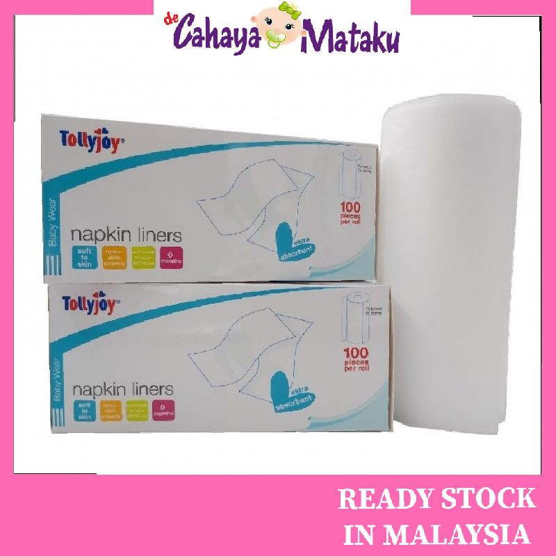 Napkin Liners '100' Pieces Per Roll Brand TOLLYJOY | Shopee Malaysia