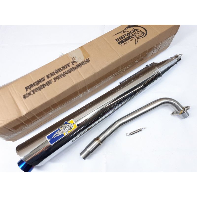 ESPADA EXHAUST PIPE RACING HONDA EX5 28MM E4 STD POWER CP EKZOS | Shopee Malaysia