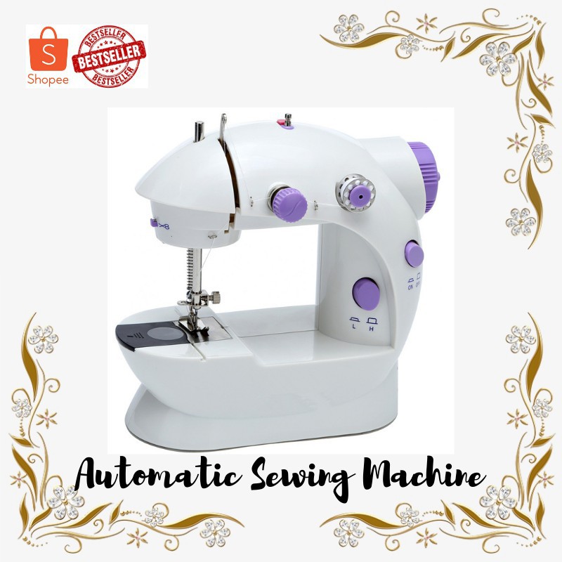 PORTABLE AUTOMATIC SEWING MACHINE Heavy Duty, Sewing Machine | Shopee ...