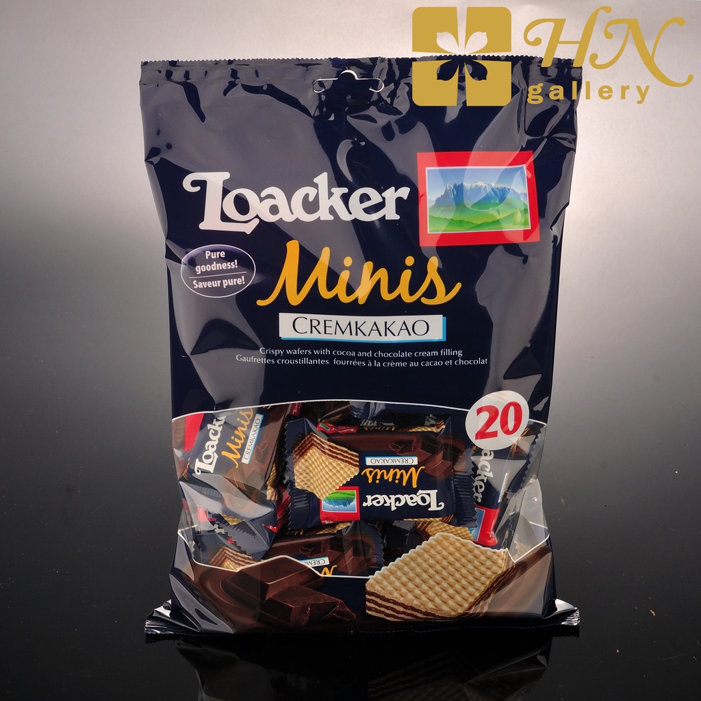 Loacker Classic Minis Kakao 20x10g | Shopee Malaysia