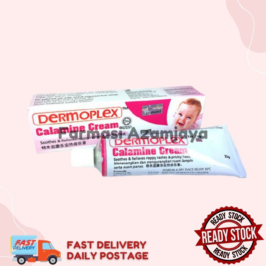 DERMOPLEX CALAMINE CREAM 25G (EXP: 10/2024) | Shopee Malaysia