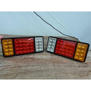 24V SHILIDUO ISUZU NPR NHR HICOM LORRY HINO FUSO LED TAIL LAMP REAR ...