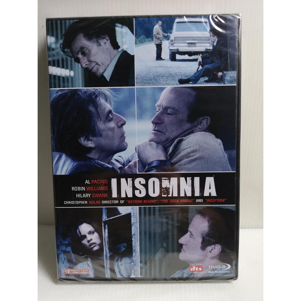 DVD: Insomnia (2002) Magnified Shaking Game "Al Pacino Robin Williams ...