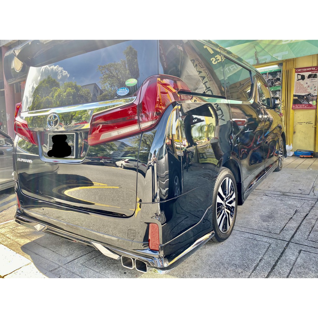 Toyota alphard agh30 2018 2019 2020 Modellista front rear skirt lip agh ...