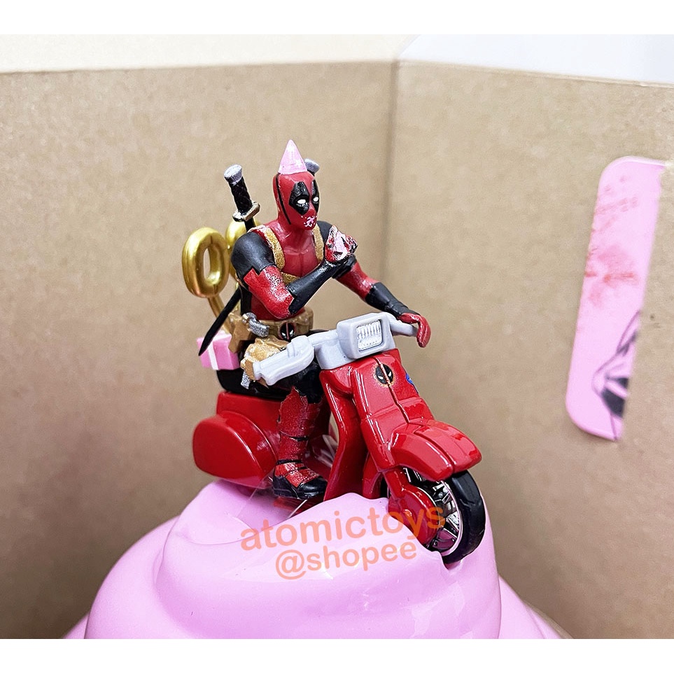 Hot Wheels Deadpool Scooter SDCC Limited Edition 2021 box set | Shopee ...