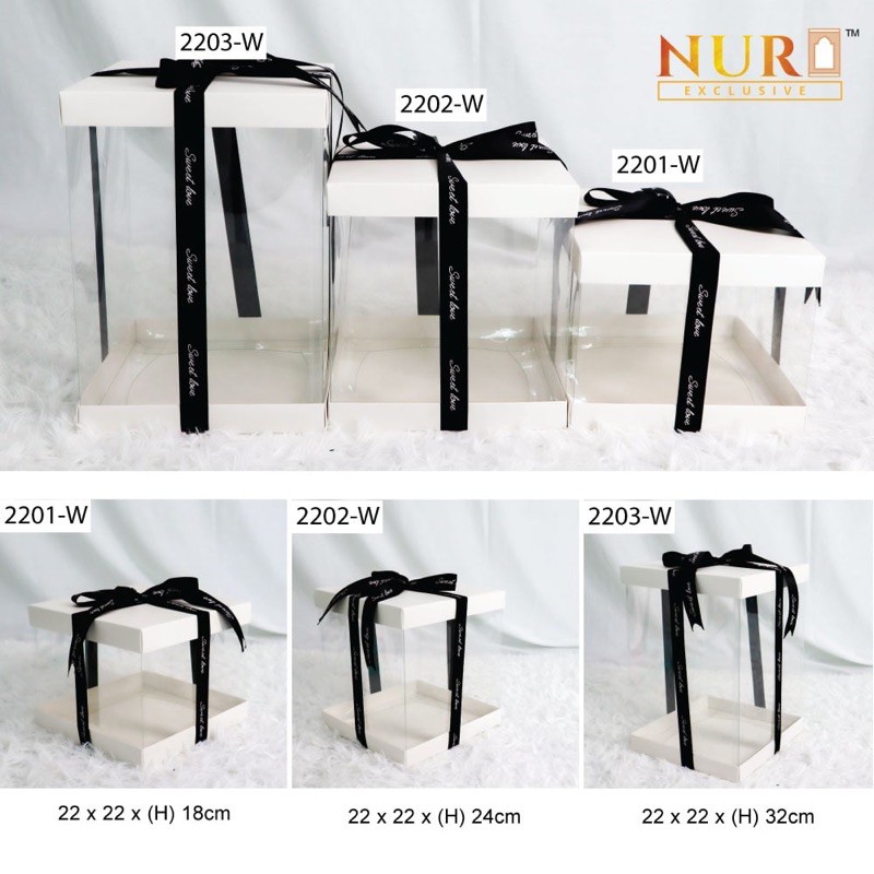 CLEARANCE ️FREE RIBBON KOTAK HADIAH| KOTAK HANTARAN | KOTAK KEK ...