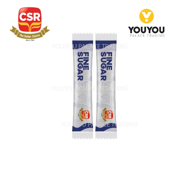CSR Fine & Brown Sugar Sticks Pack (200s x 5g) - 1kg (Hotel sugar stick ...