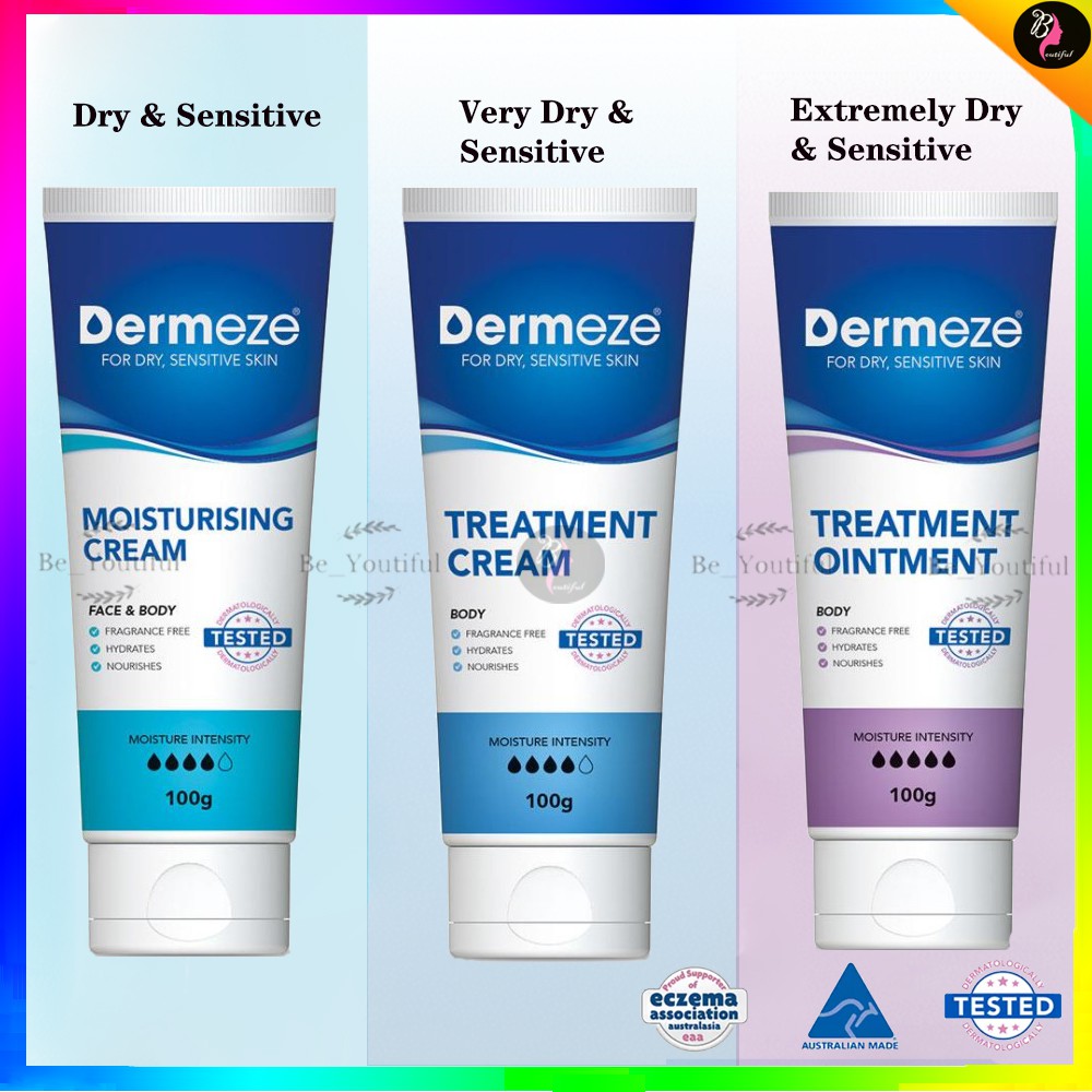 Dermeze Moisturising Cream Treatment Cream Treatment Ointment 100g For