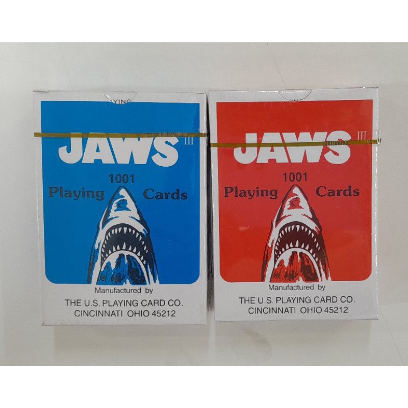 JAWS III 1001 PLAYING CARDS (BLUE / RED) | Shopee Malaysia