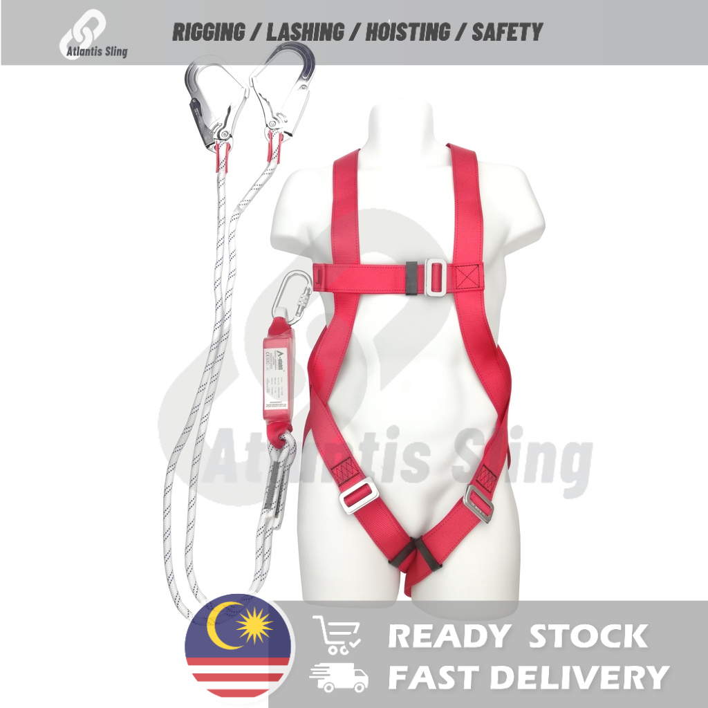ASTABIL Full Body Harness XXL With Double Lanyard And Absorber [READY ...