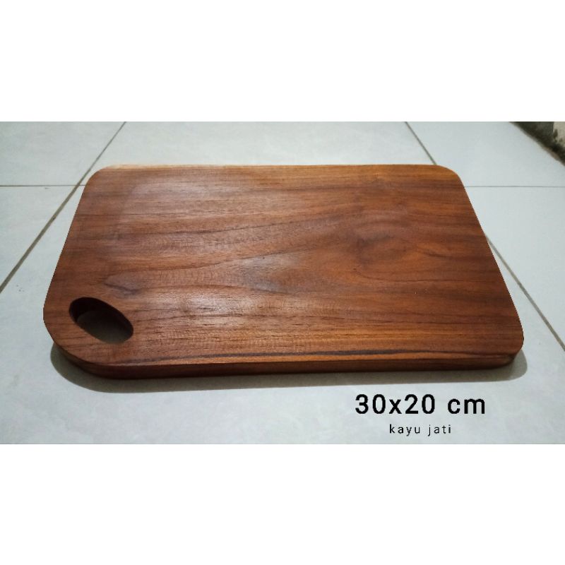 KAYU Genuine Teak Wood Cutting Board Without Connections Old Peel ...