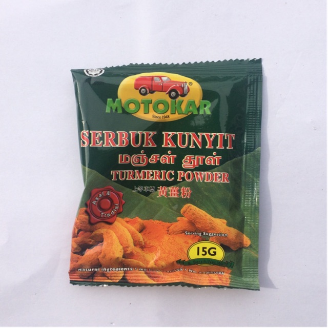 Motokar 黄姜粉 Serbuk Kunyit | Shopee Malaysia