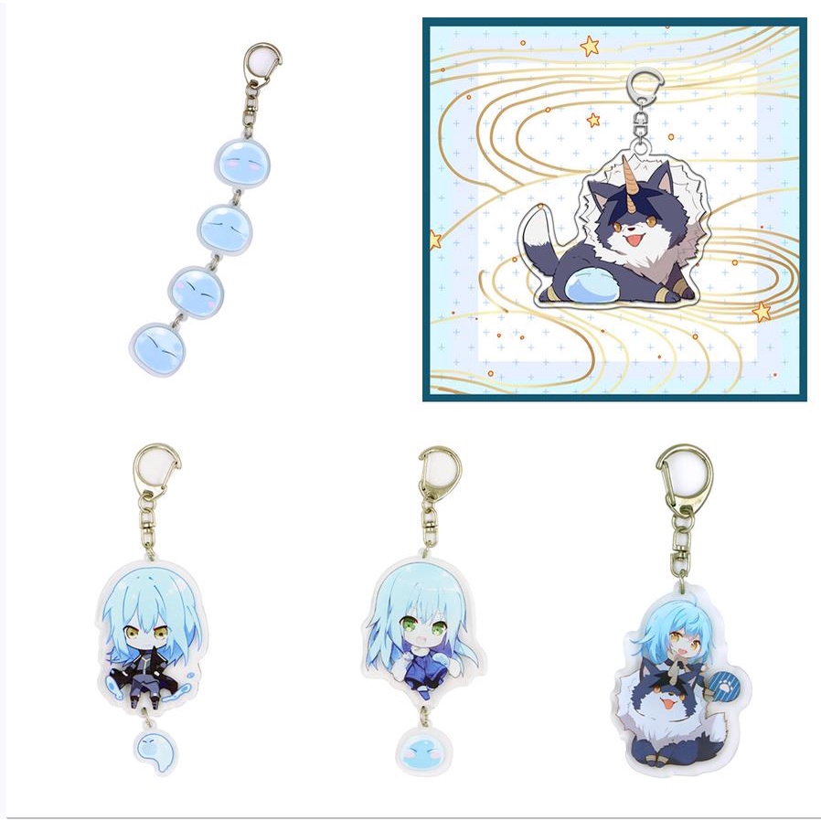 That Time I Got Reincarnated As A Slime Keychain Women Anime Acrylic ...