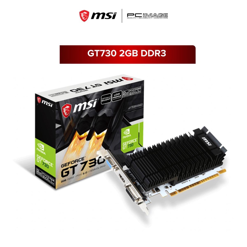 Msi GEFORCE GT730 DDR3 Graphic Card (2GB) | Shopee Malaysia