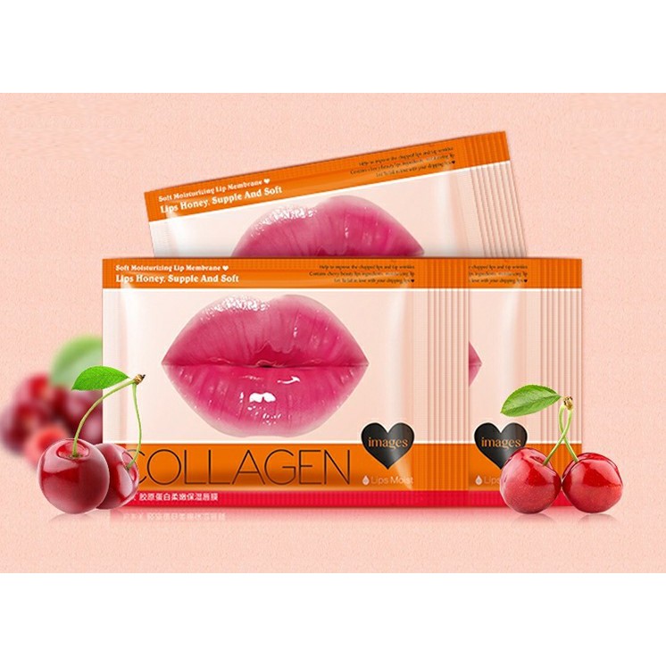 JC IMAGES Lips Mask Collagen Soft Moisturizing Lip Membrane Mask ...