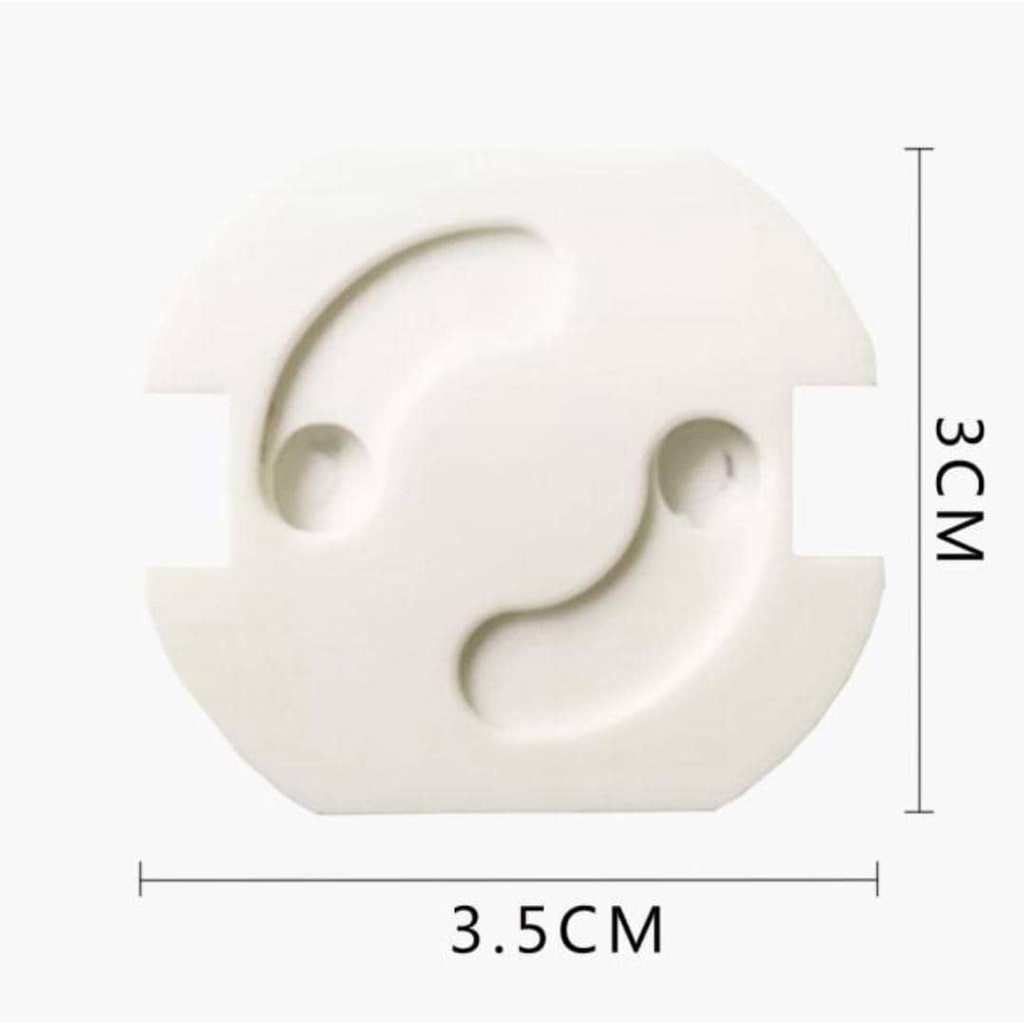 Plastic Safe Lock Socket Cover Electric Shock Hole Protection for ...