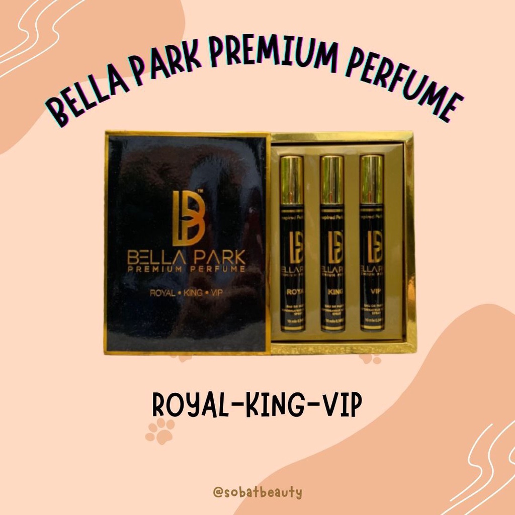 BELLA PARK PREMIUM PERFUME COMBO (ROYAL,KING,VIP) | Shopee Malaysia