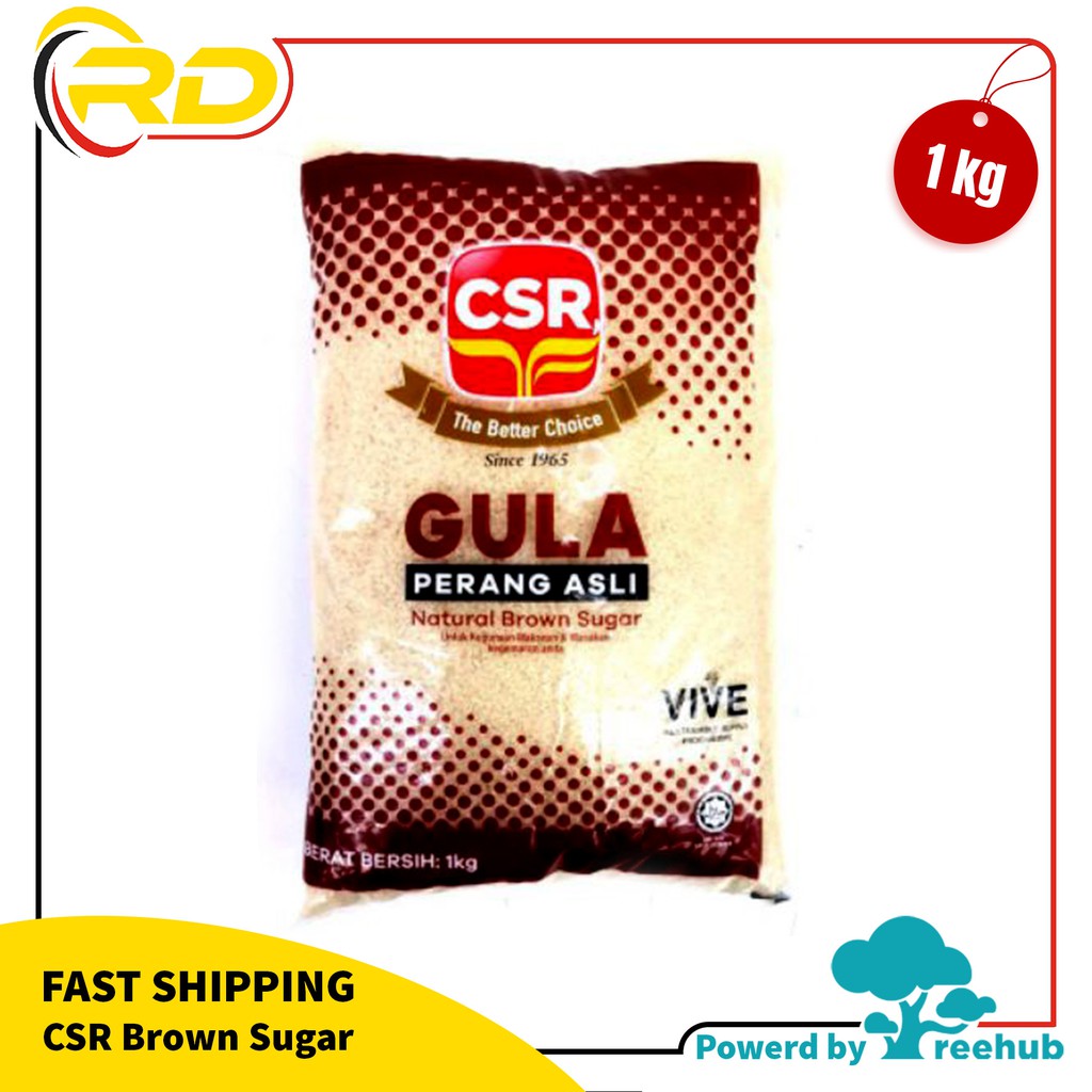 CSR Brown Sugar Gula Perang 1KG | RD-E Mart | Shopee Malaysia