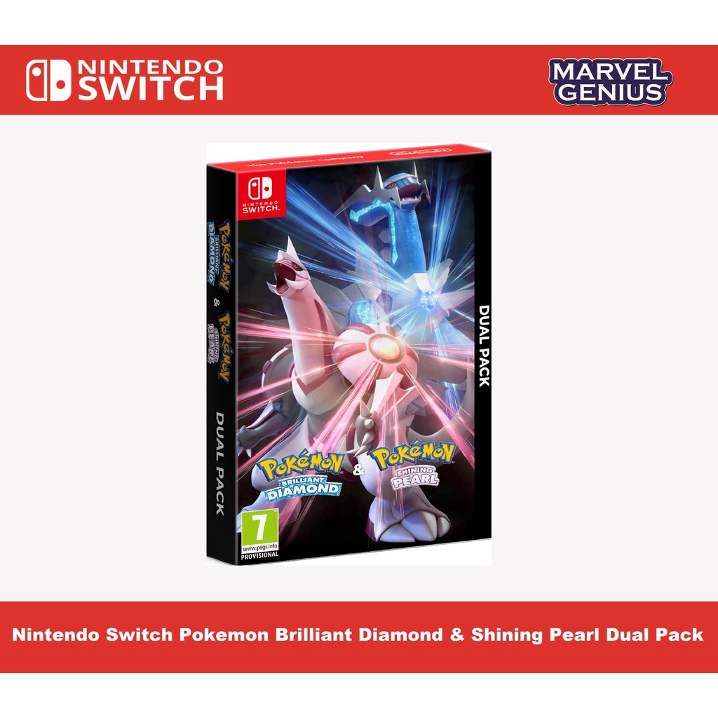 NSW NS Nintendo Switch GAME Pokemon Brilliant Diamond/Shining Pearl ...