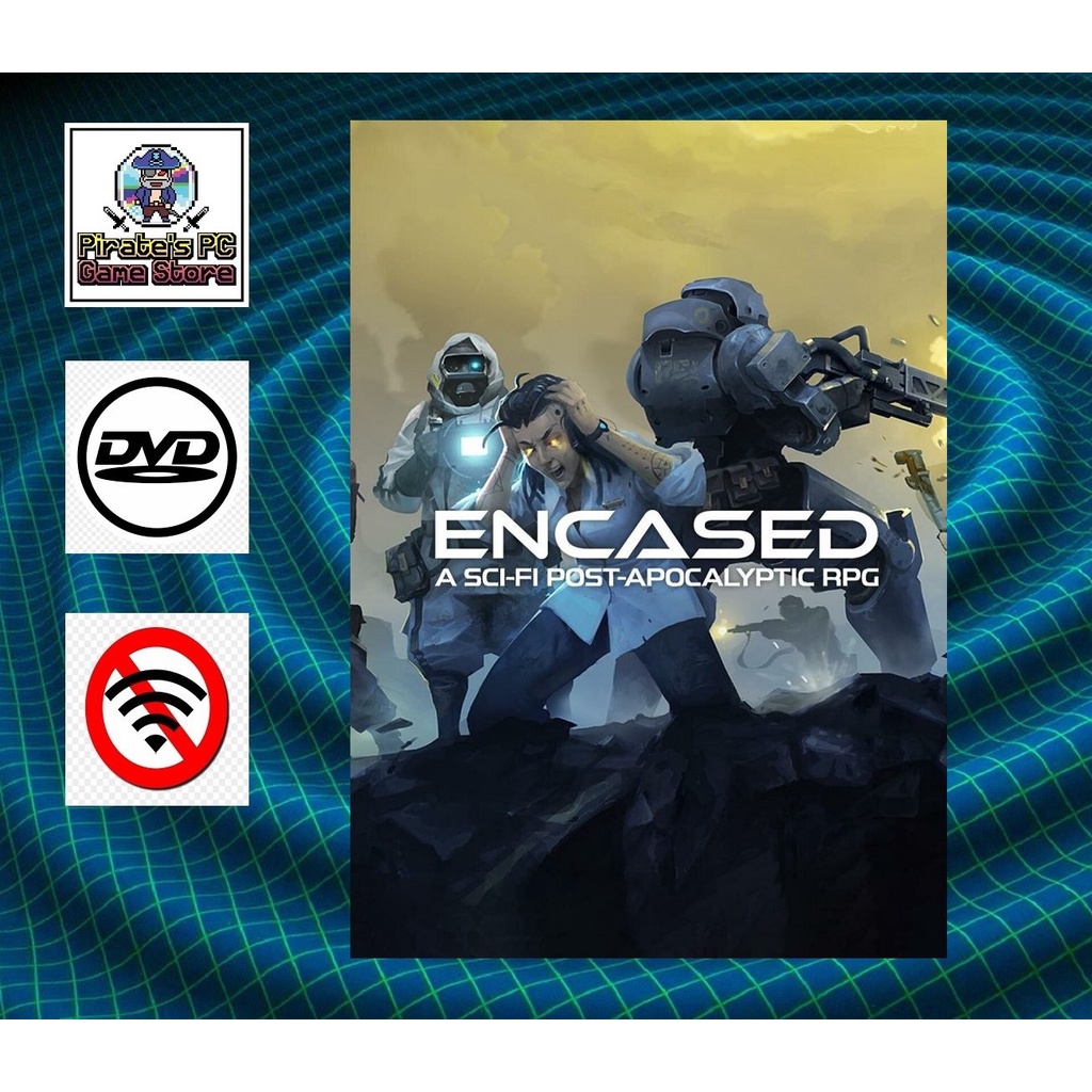 (PC DVD) Encased A Sci-Fi Post-Apocalyptic RPG - Supporter Pack Edition | Shopee Malaysia